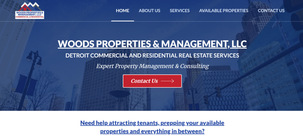Woods Properties - Web Strategy Plus